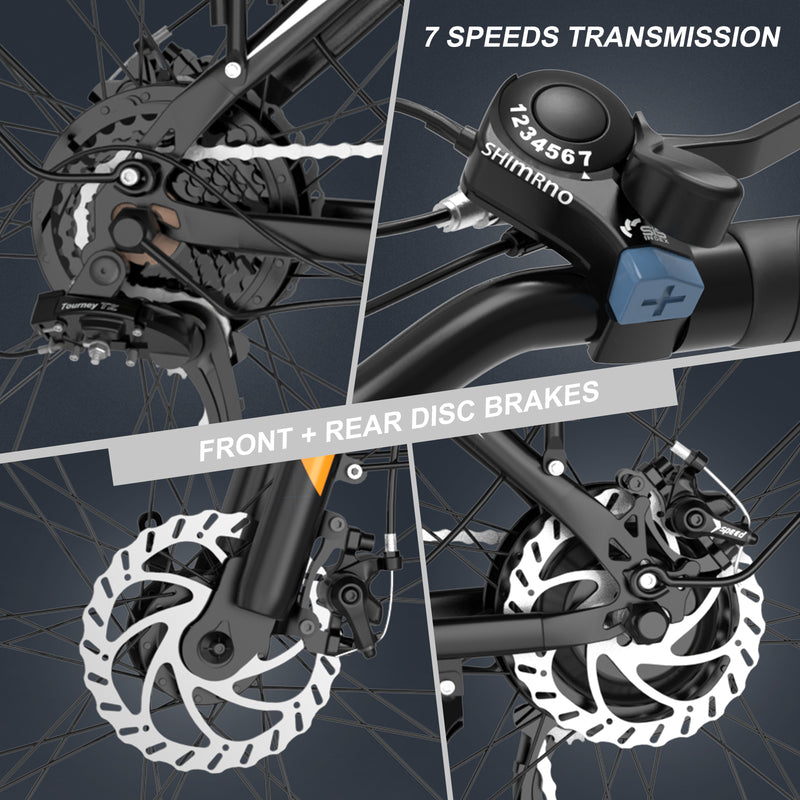 BK27M Electric bike 500W/36V/15Ah | HITWAY Ebike